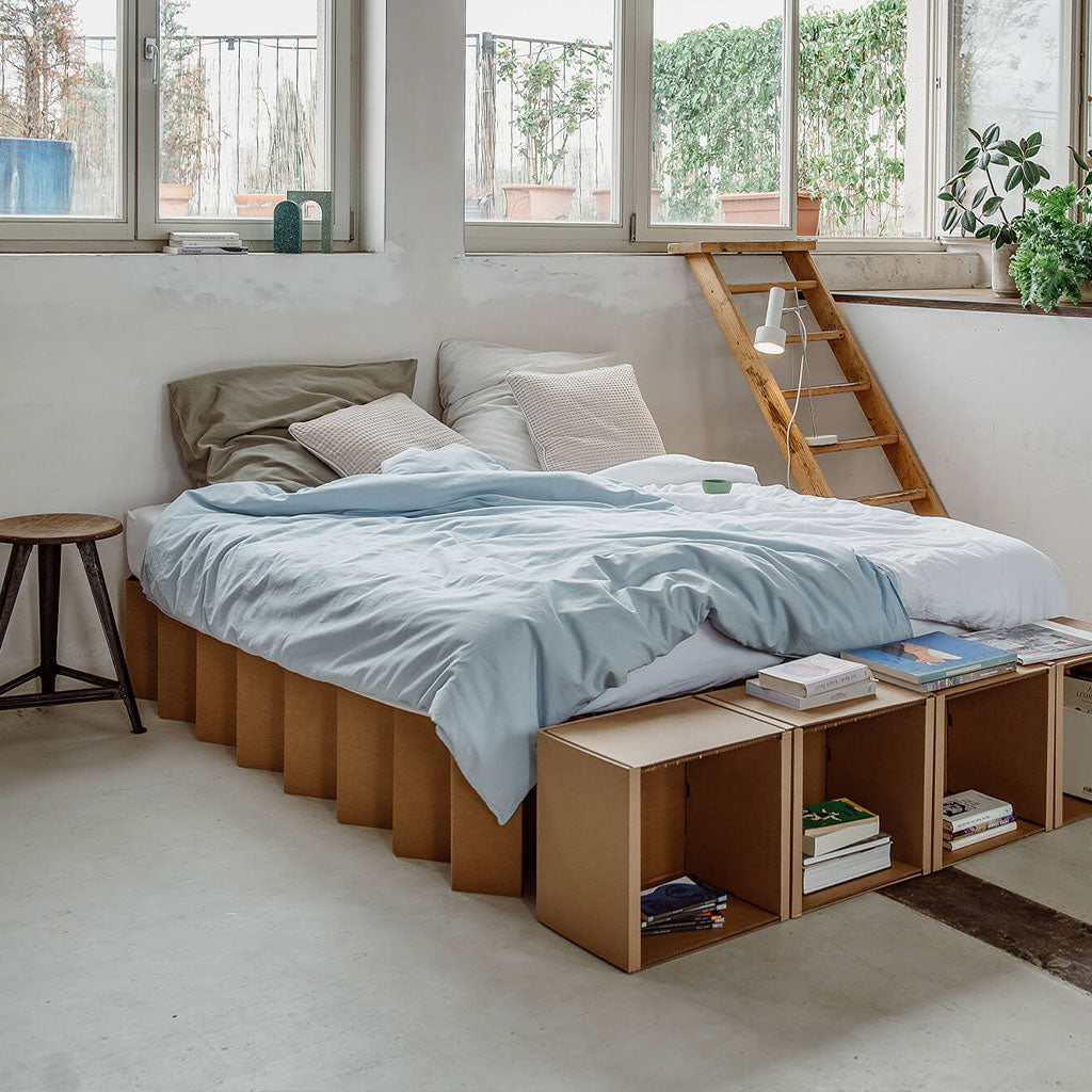 A box bed store