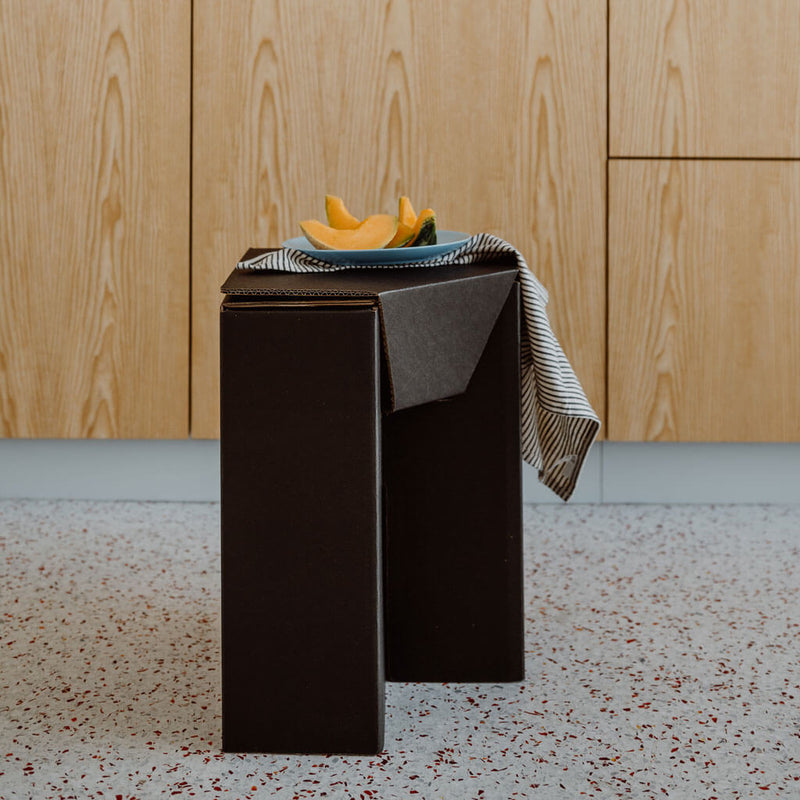 ROOM IN A BOX | Sustainable Cardboard Stool