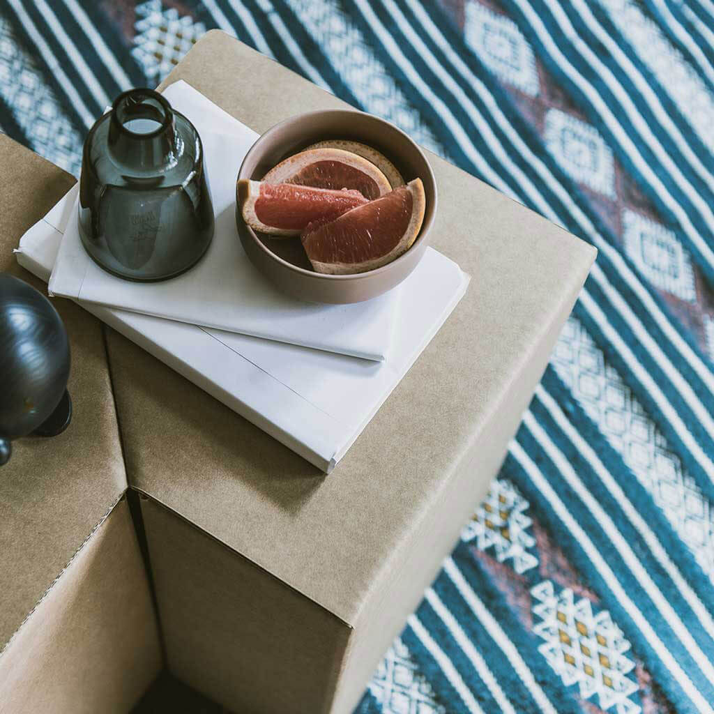 ROOM IN A BOX | Sustainable Cardboard Stool